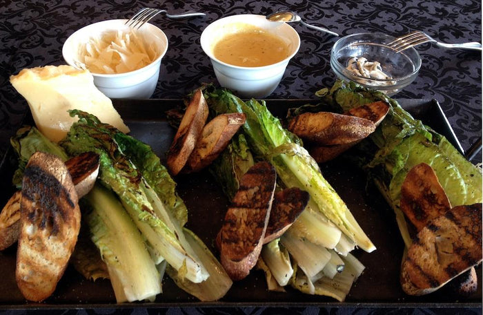 iBBQ Smoky Grilled Romaine Caesar by Steven Raichlen