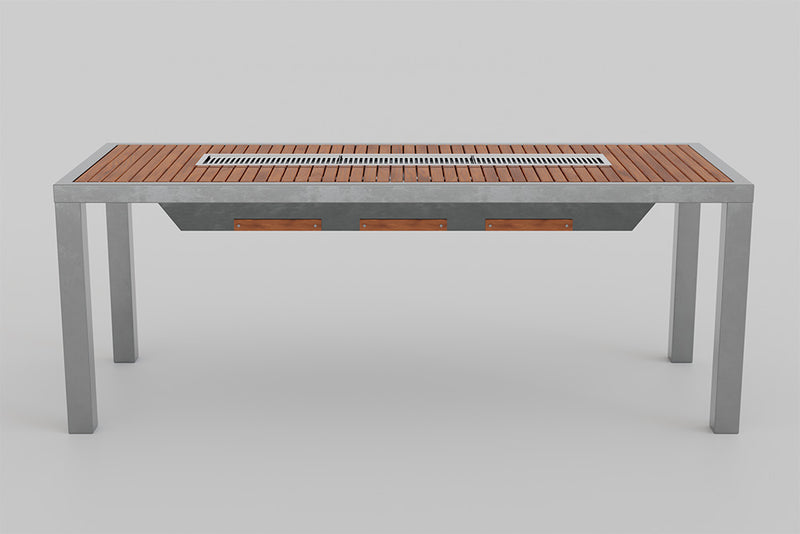 Angara Maximus | Outdoor Dining Table with BBQ Grill | iBBQ