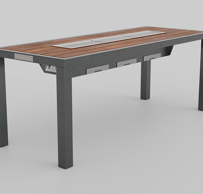 Outdoor BBQ Grill Table | Korean Barbecue Grill Table | iBBQ